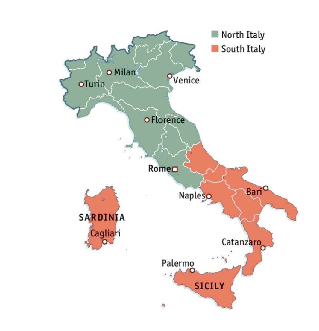 north northern difference